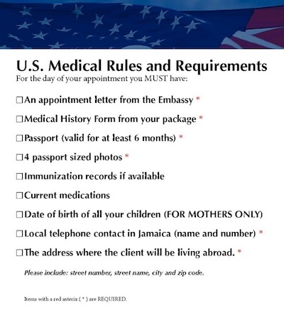 U.S. Medical Rules and Requirements PDF | Andrews Memorial Hospital